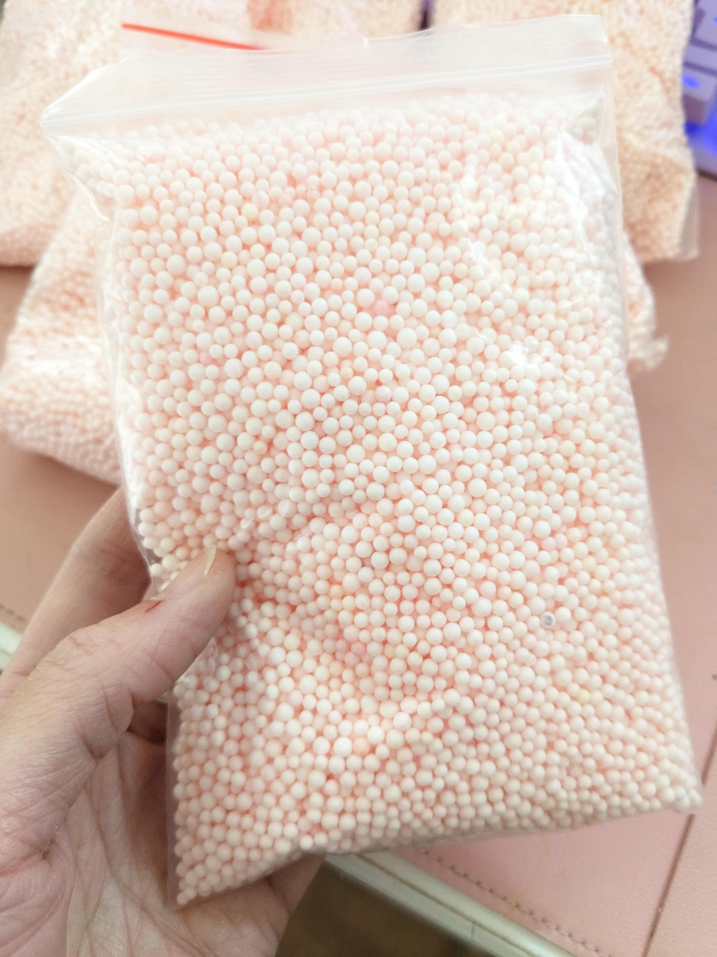 Mini Foam Balls - Peach – FancifulChaos