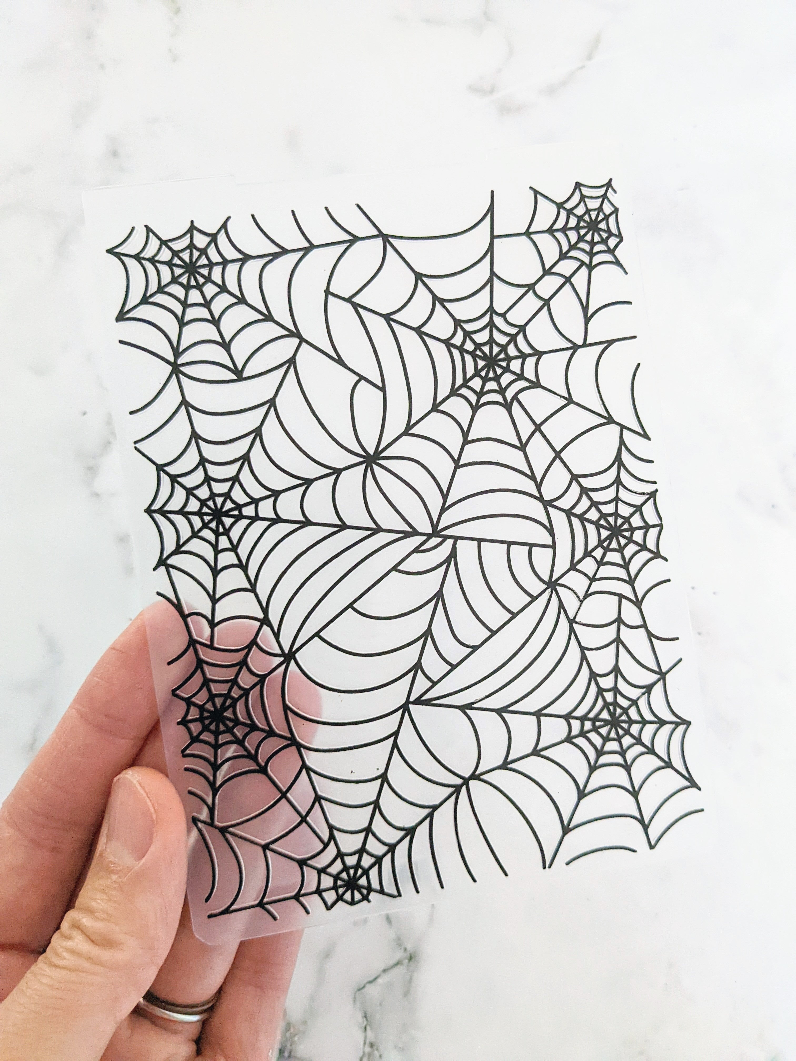 Spider Web Embossing Folder – FancifulChaos