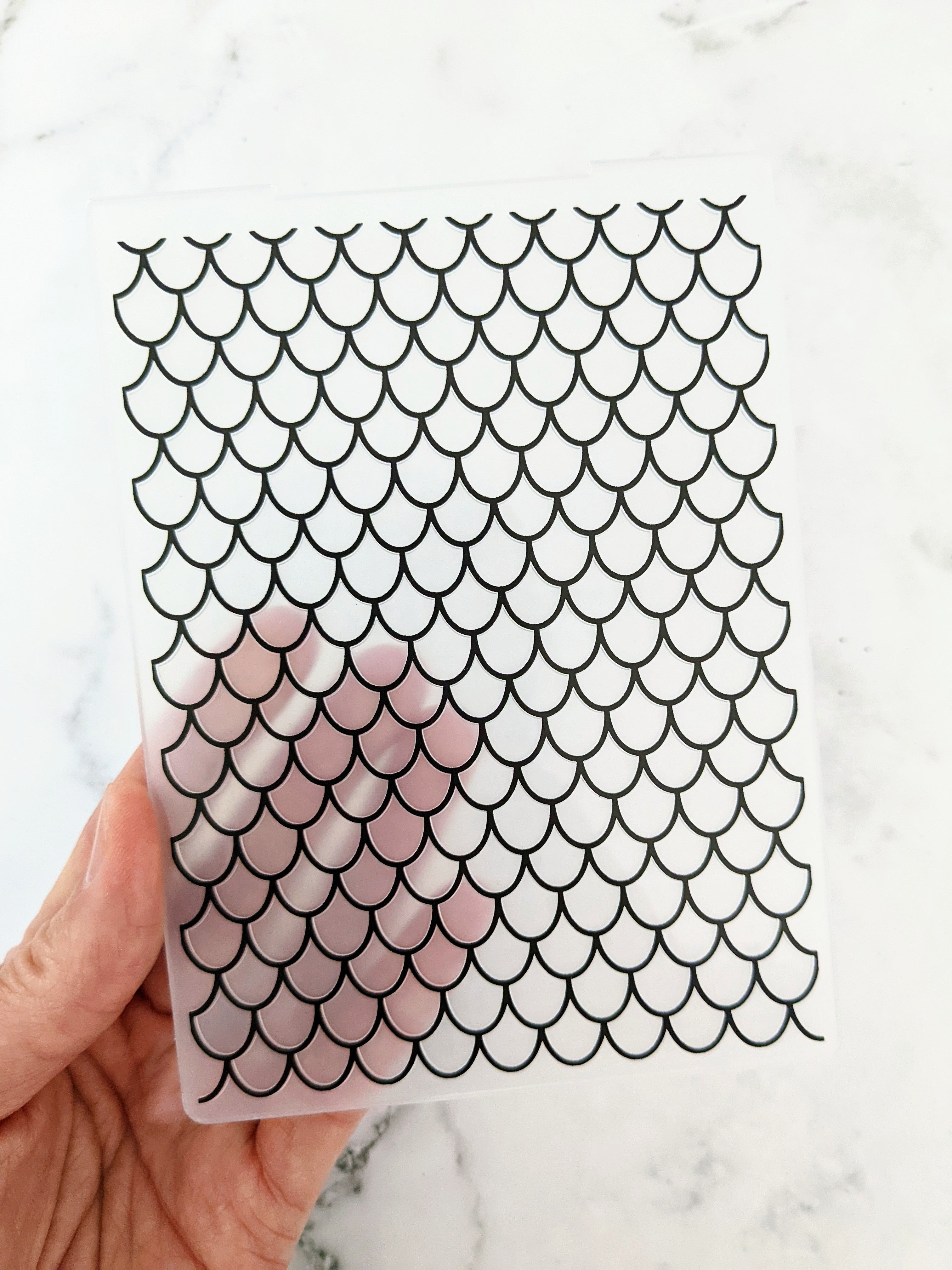 Scale Embossing Folder – FancifulChaos