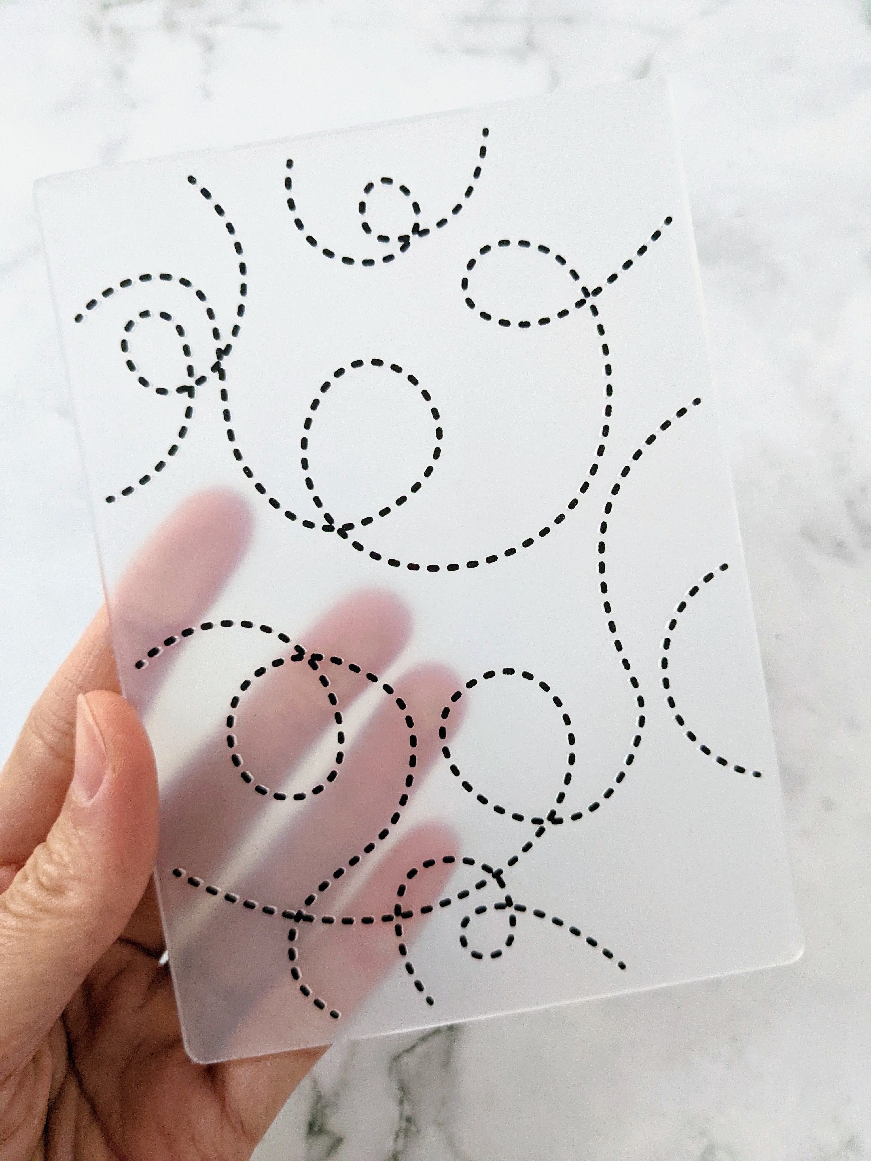 Bee Line Embossing Folder – FancifulChaos