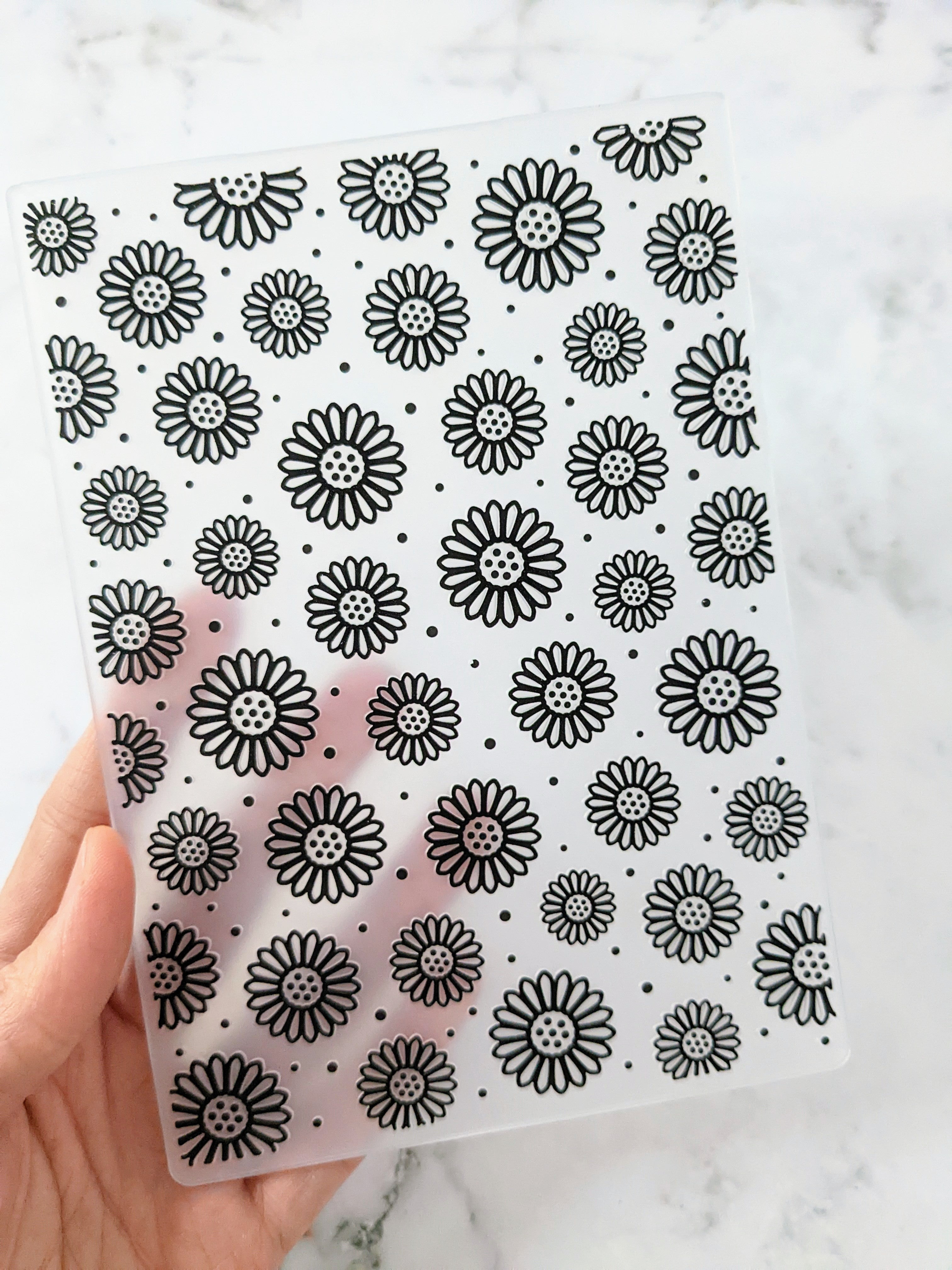 Daisy Embossing Folder – FancifulChaos