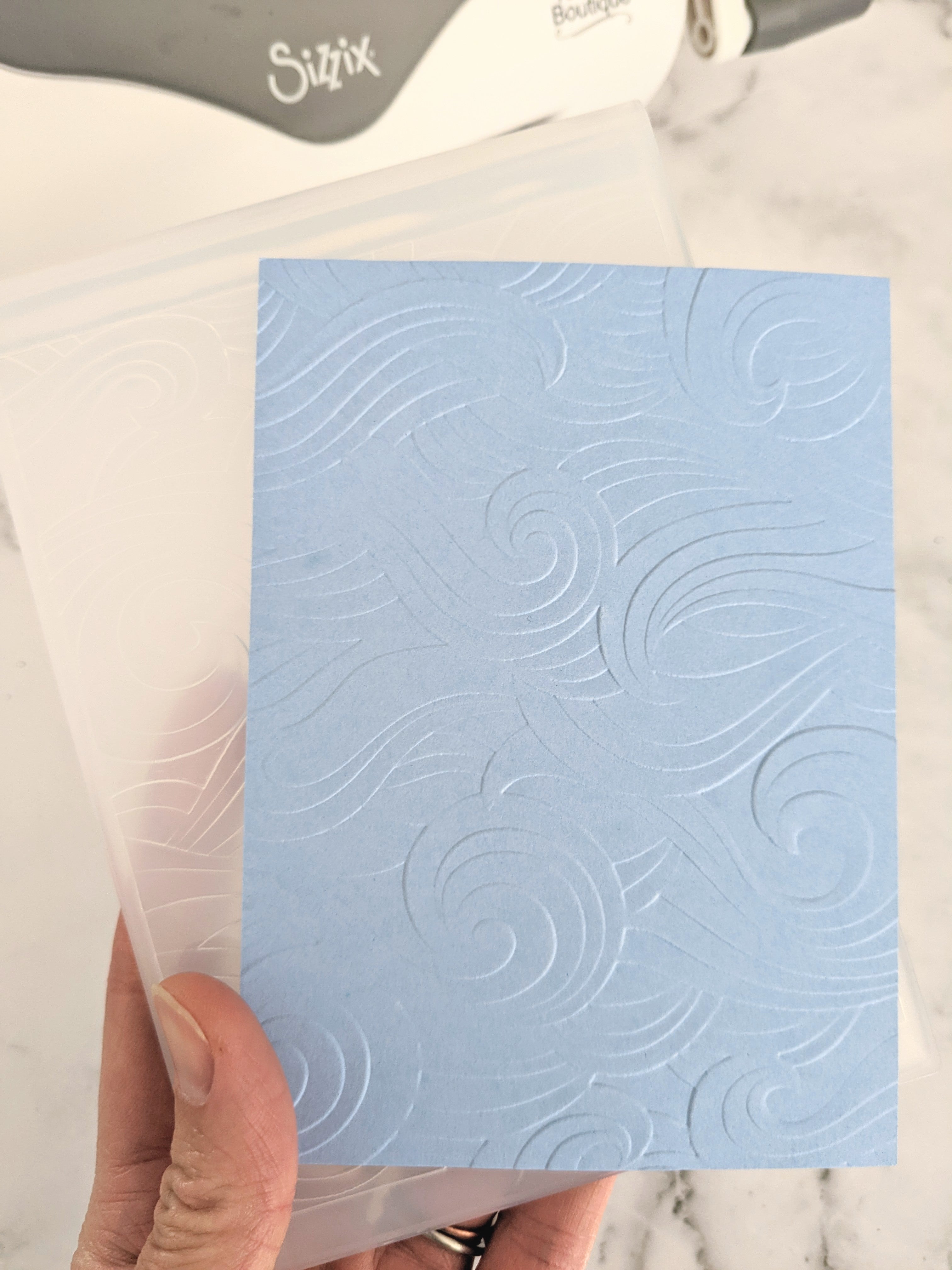 Swirl Embossing Folder – FancifulChaos