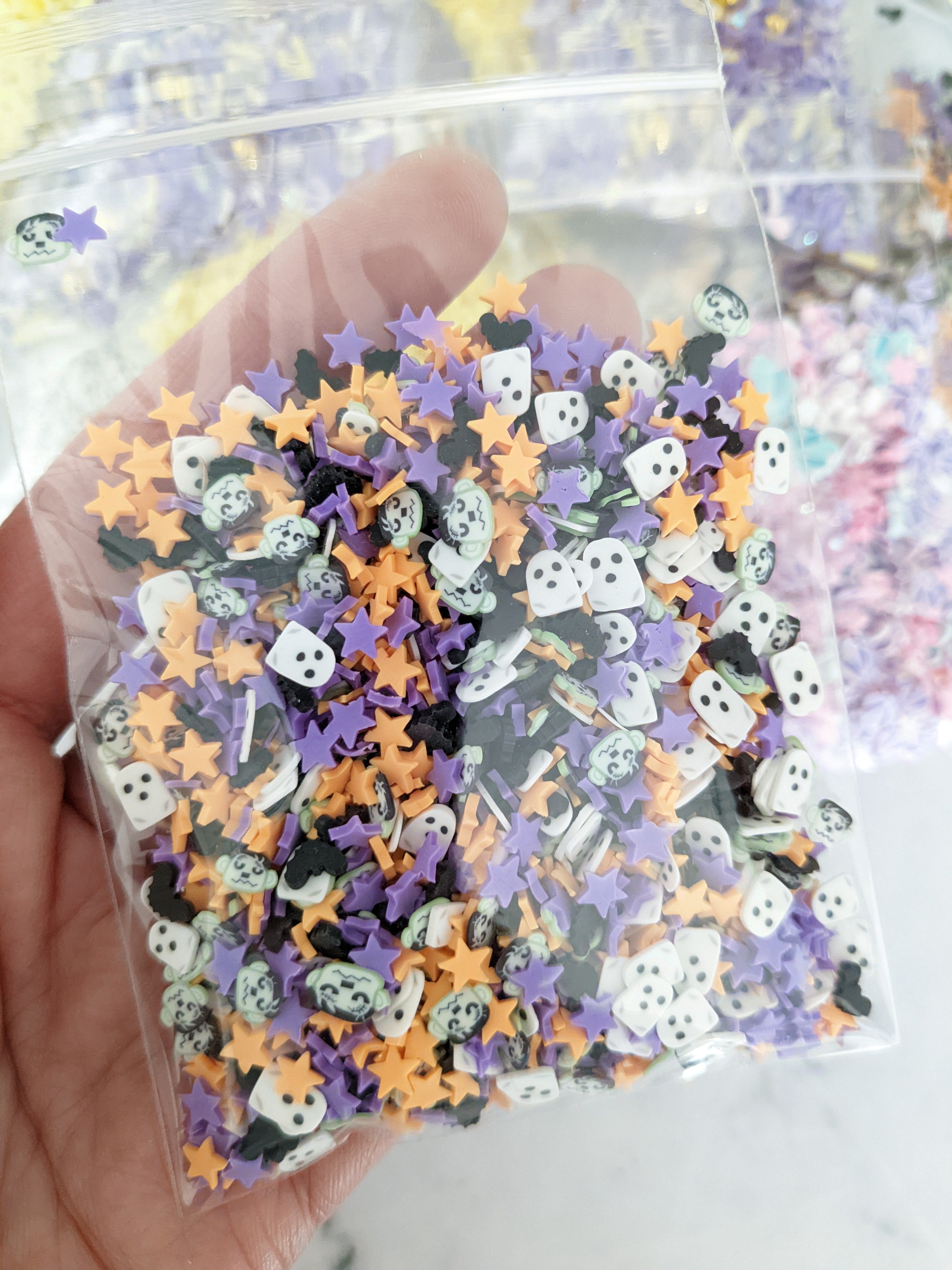 Ghost and Frankenstein Halloween Confetti – FancifulChaos