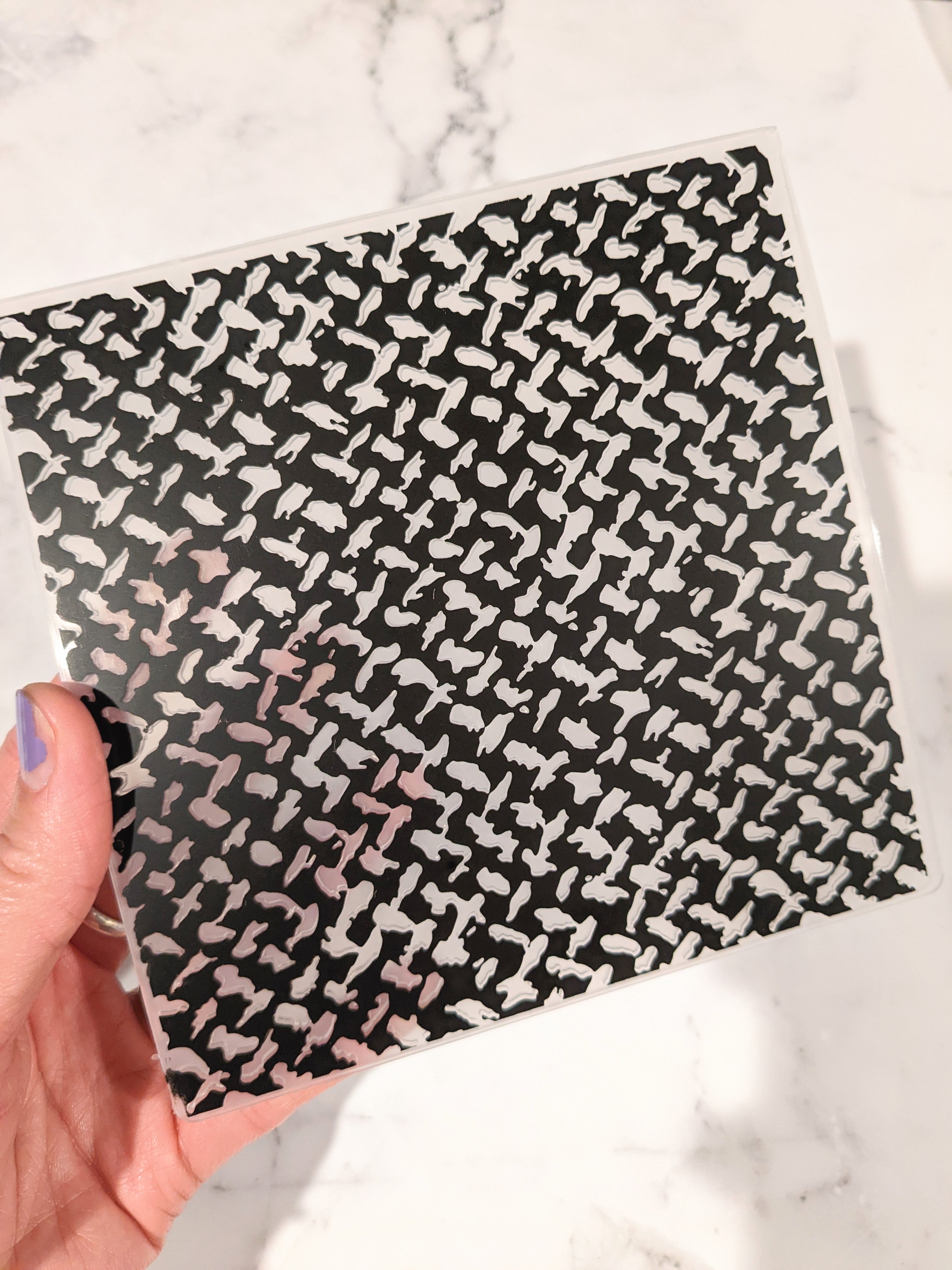 Tire Tracks Embossing Folder – FancifulChaos