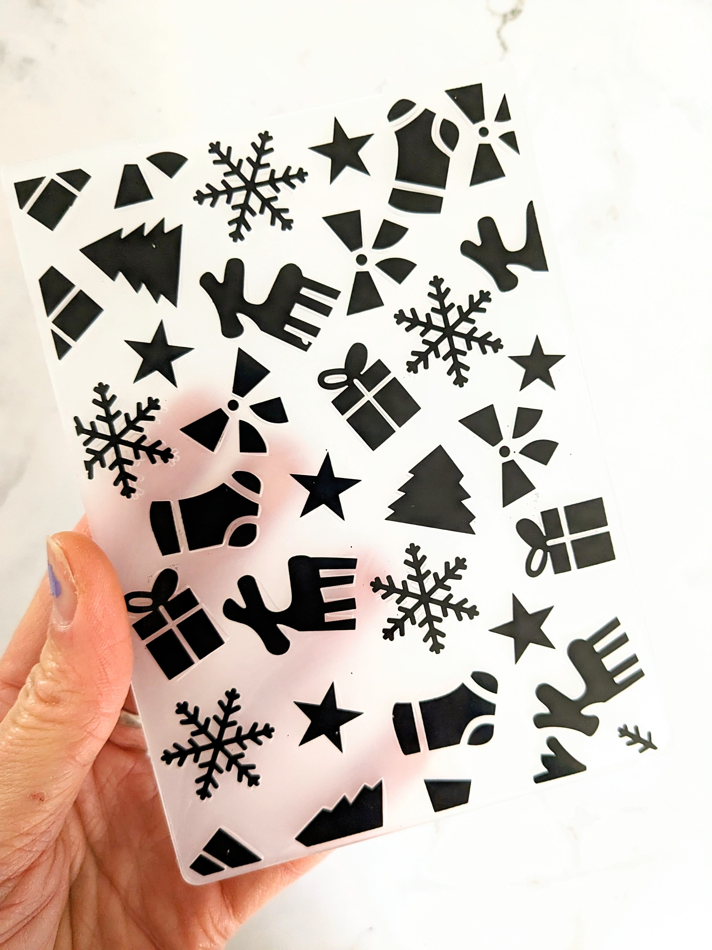 Christmas II Embossing Folder – FancifulChaos