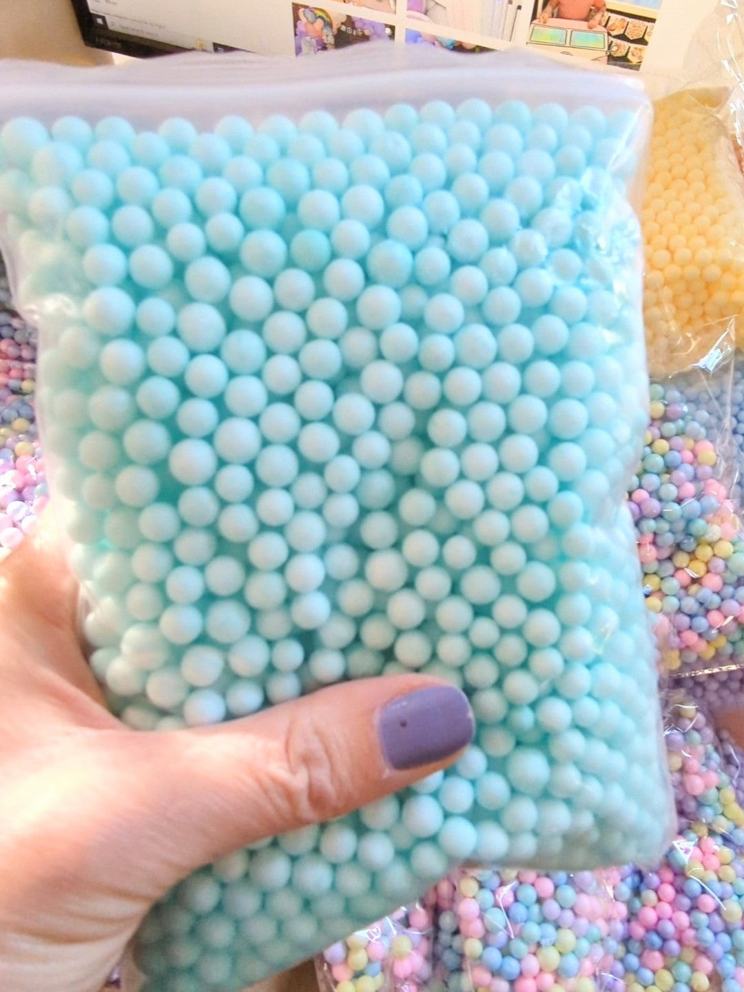 Jumbo Foam Balls Pastel Colors – FancifulChaos