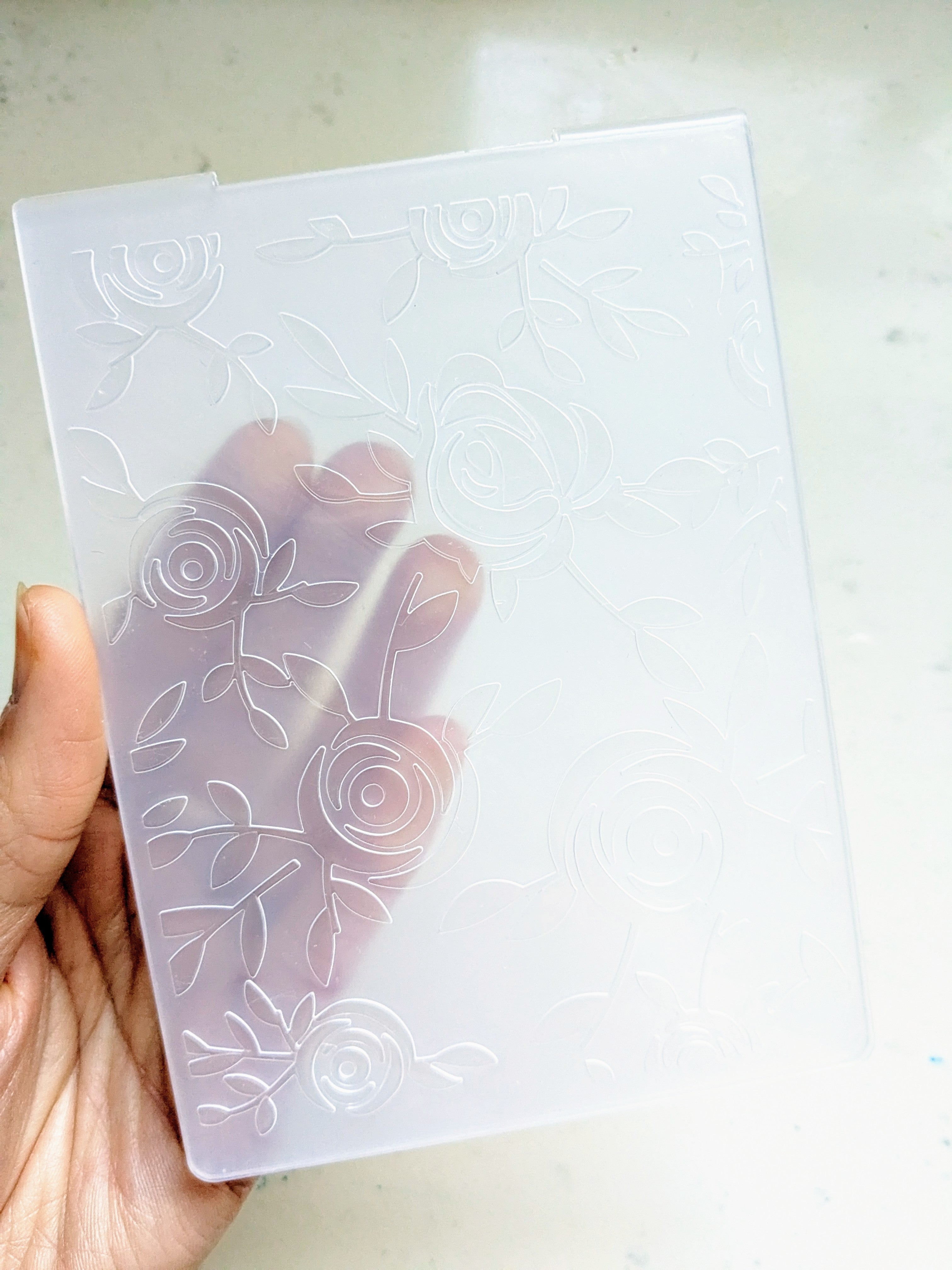 Roses Embossing Folder – FancifulChaos